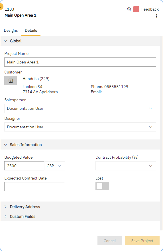 Spaces Flex: The project board sidebar – Spaces Flex